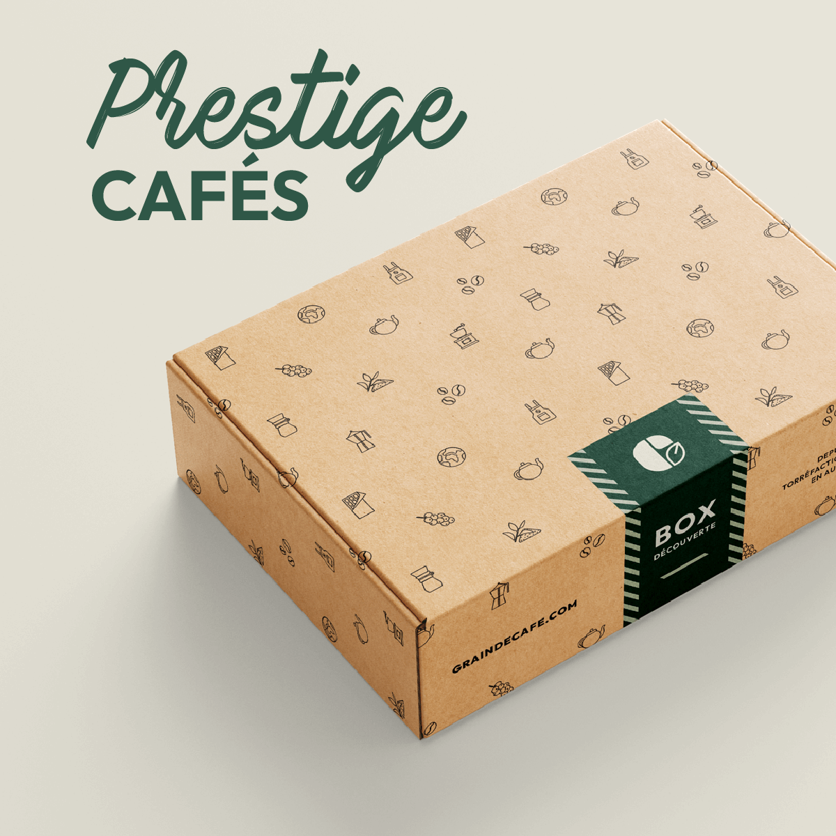Coffret Personnalisable Café Prestige - Graindecafe
