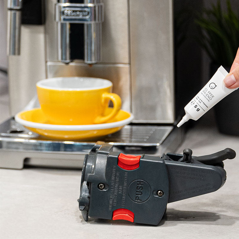 5 tubes lubrifiant pour machines automatiques Delonghi – Graindecafe