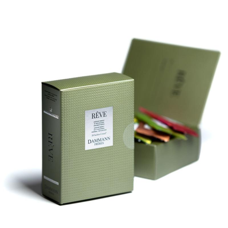 Coffret RÊVE - 20 sachets Infusion - Dammann Frères - Graindecafe