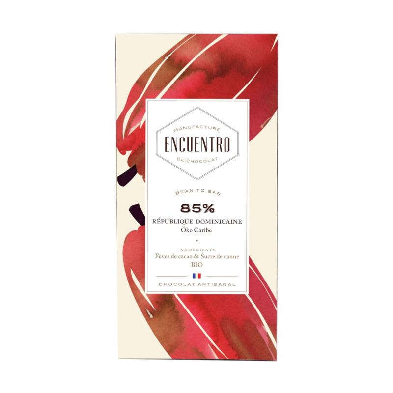 Chocolat Noir Rep. Dominicaine Öko Caribe - 85% cacao - Encuentro
