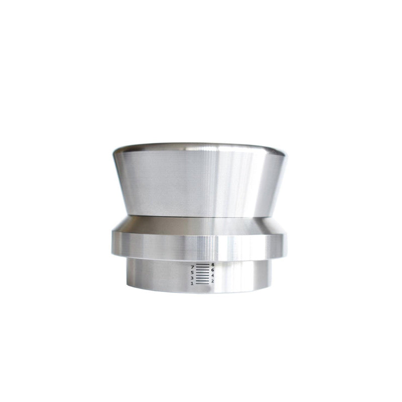 Level Tamper réglable inox & alu - ø51mm au ø58mm - Joe Frex